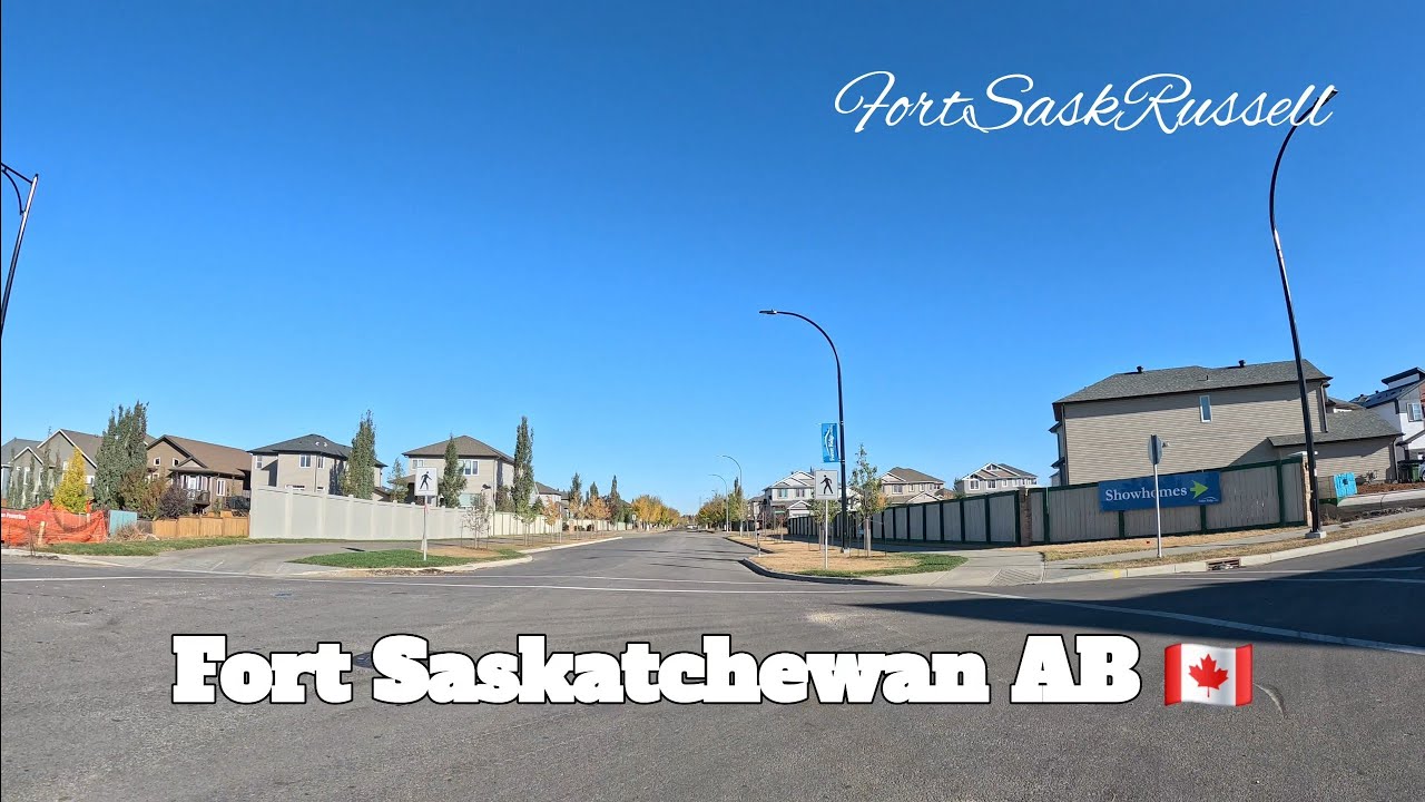 Fort Saskatchewan AB 🇨🇦 Driving Tour October 2025 - YouTube
