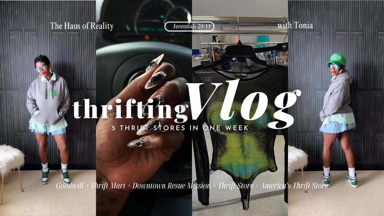Thrift with Me | 5 Thrift Stores this Week | Thrifting Home Goods ...