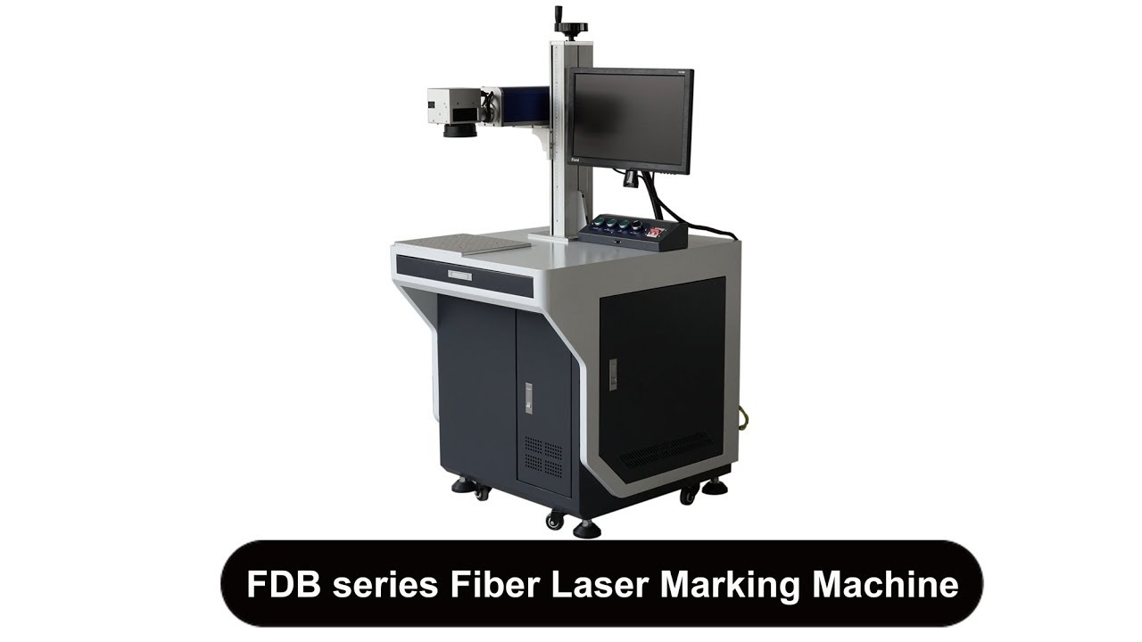 FDB series Fiber Laser Marking Machine MASTER LASER - YouTube