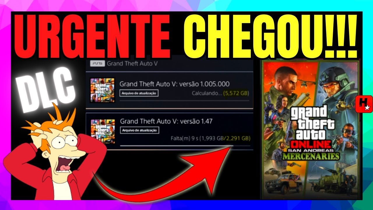 CHEGOU A DLC GTA ONLINE SAN ANDREAS MERCENARIES (GTA V ONLINE NOVA ...