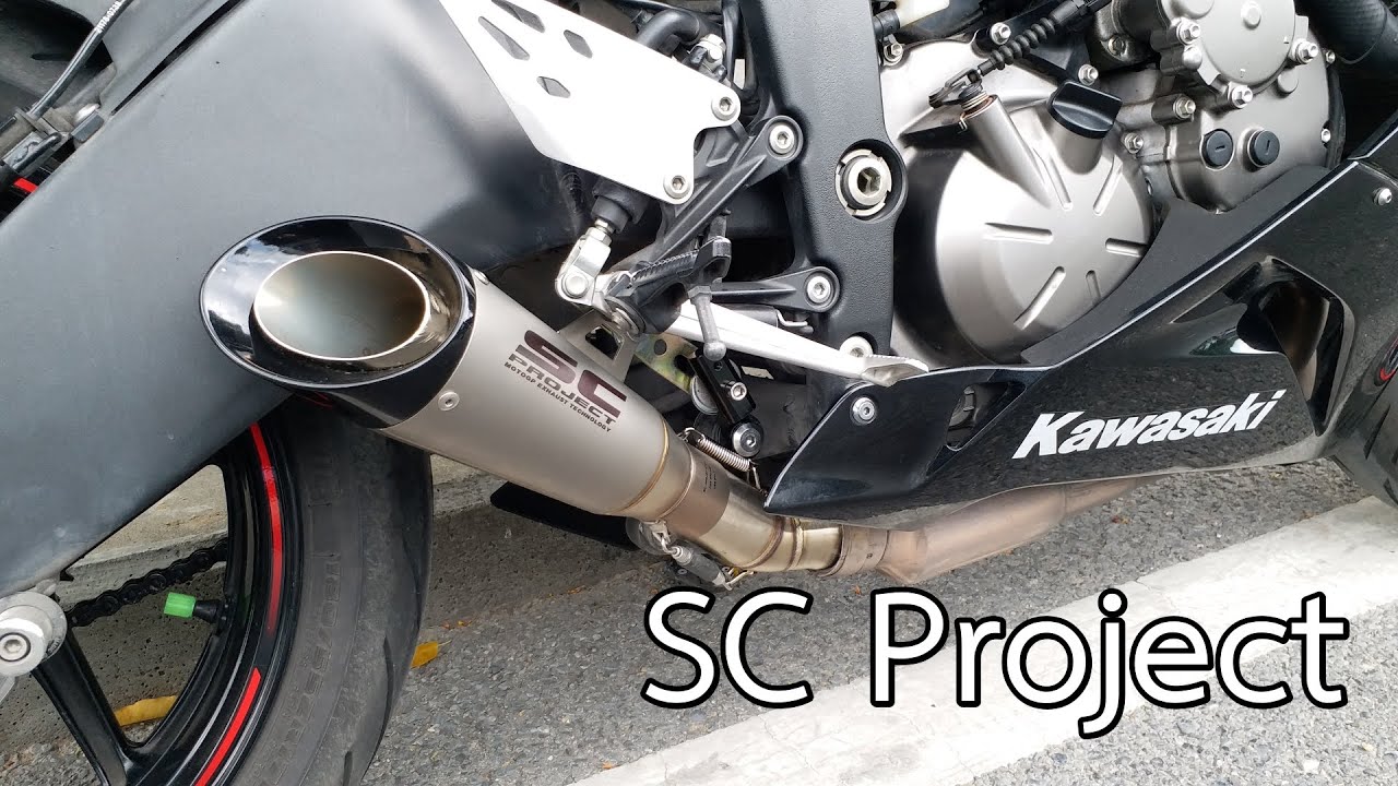 ท่อ SC Project - Kawasaki Ninja ZX-6R - YouTube
