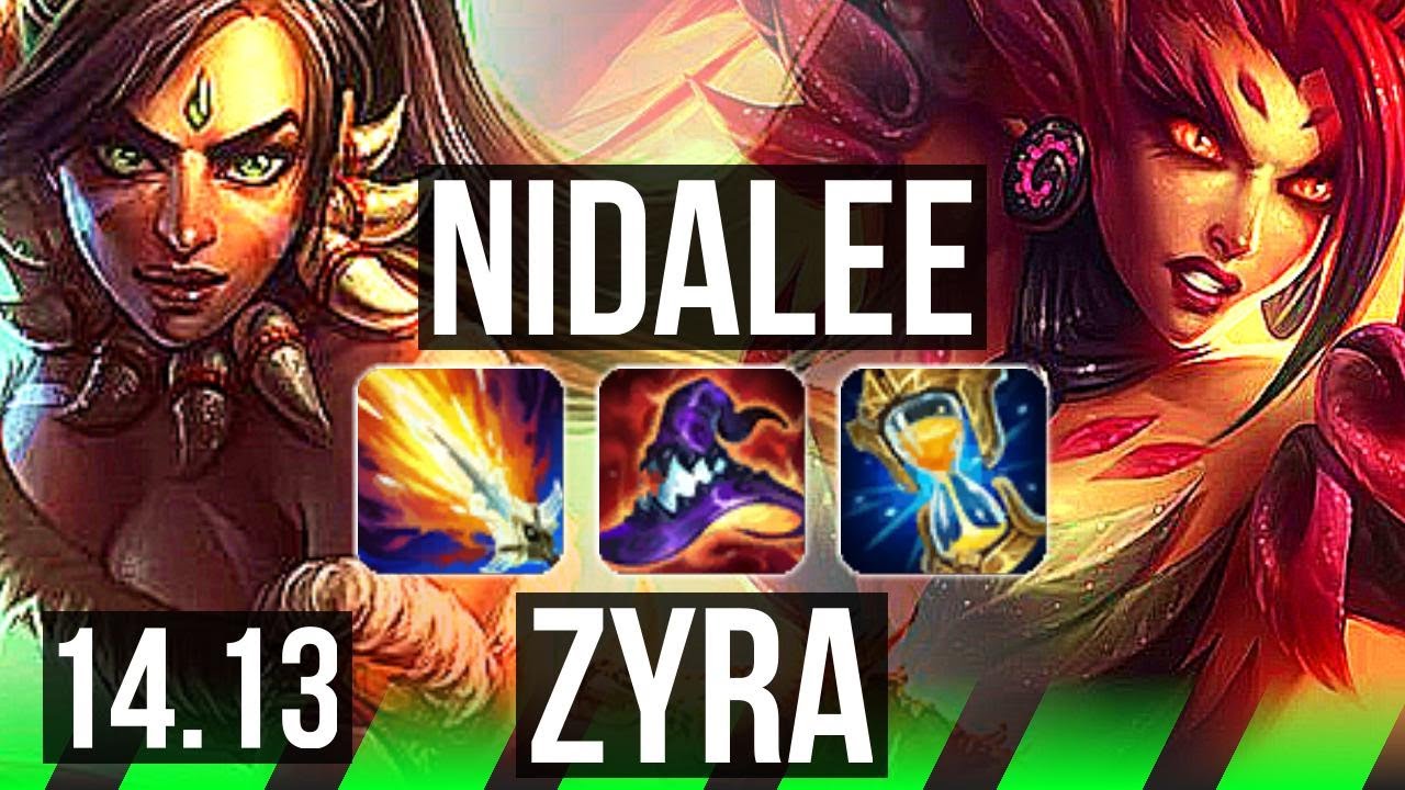 NIDALEE vs ZYRA (JGL) | Rank 2, Rank 1 Nida, 10/2/11, Dominating | EUW ...