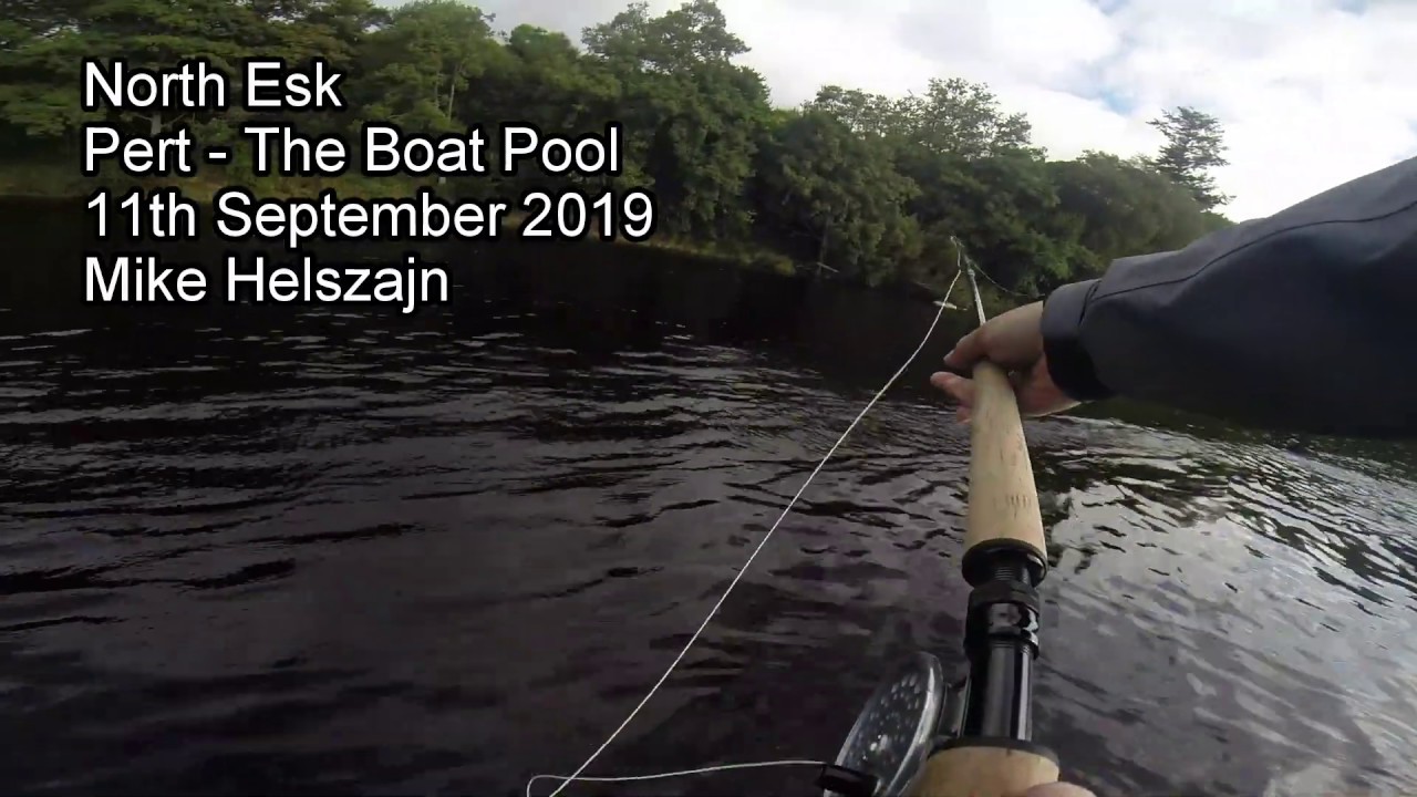 Salmon Fishing, North Esk, Pert 11th Sept 2019 - YouTube