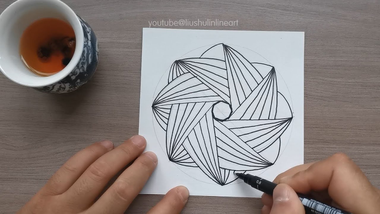 不转纸你还能画好吗？Is it bad to draw without turning the paper? - YouTube