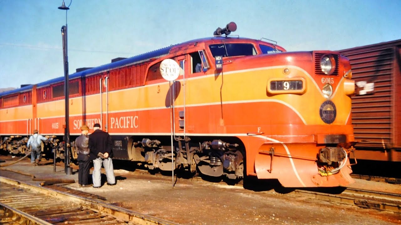 Cotton Belt Passenger Train Footage Circa 1950 - YouTube
