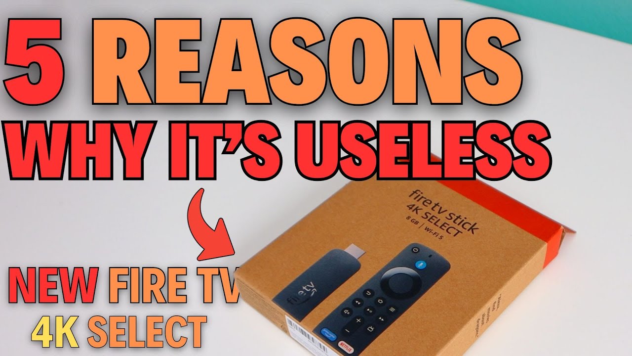 Amazon Firestick 4k Select Reviewed - 5 Things Reasons Why It’s ...