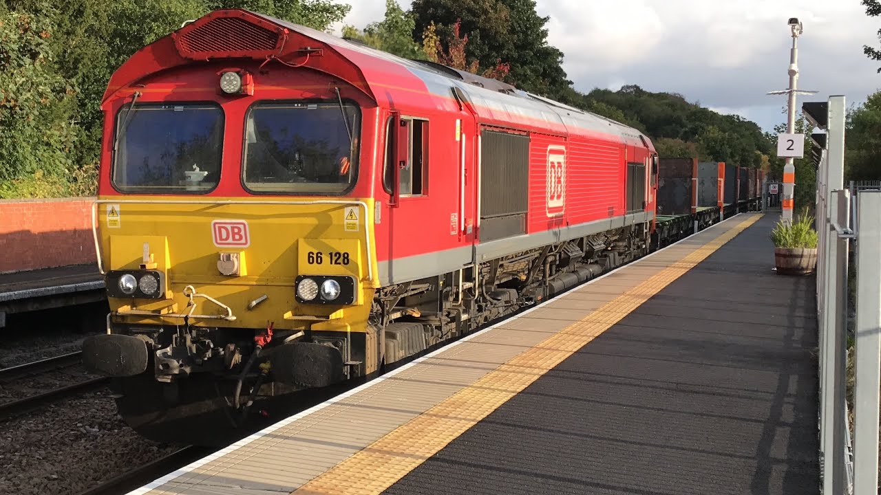 66128 Bow depot to Heck Plasmor concrete 4E25 Lea Road station 16:57 ...