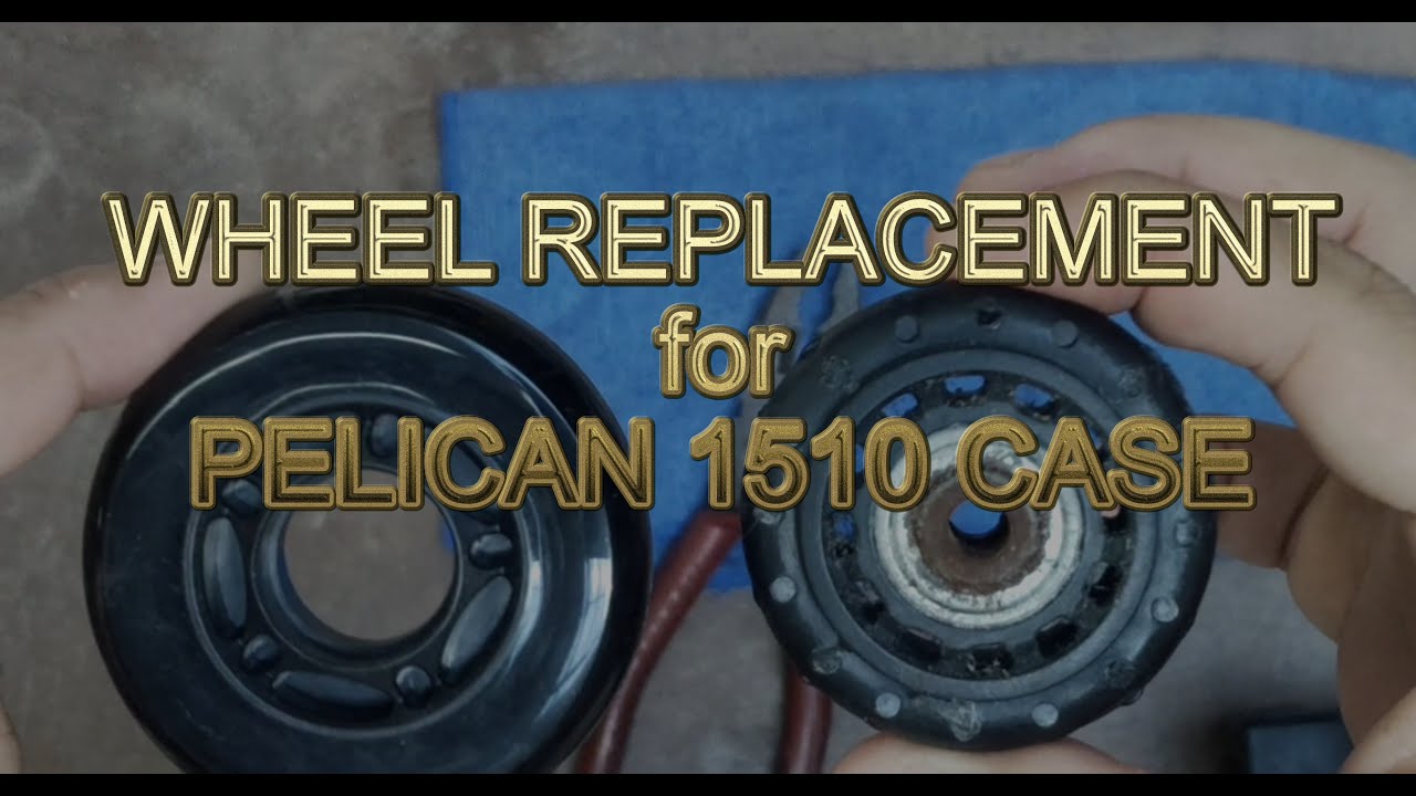 Wheel Replacement for Pelican 1510 Case - YouTube