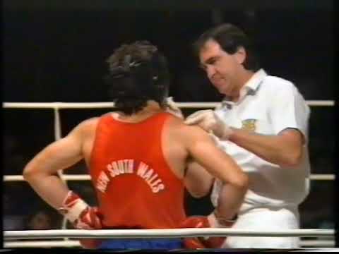 Bout 25 81Kg Senior Rick Timperi NSW Vs Garth Cussion SA 1990 - YouTube