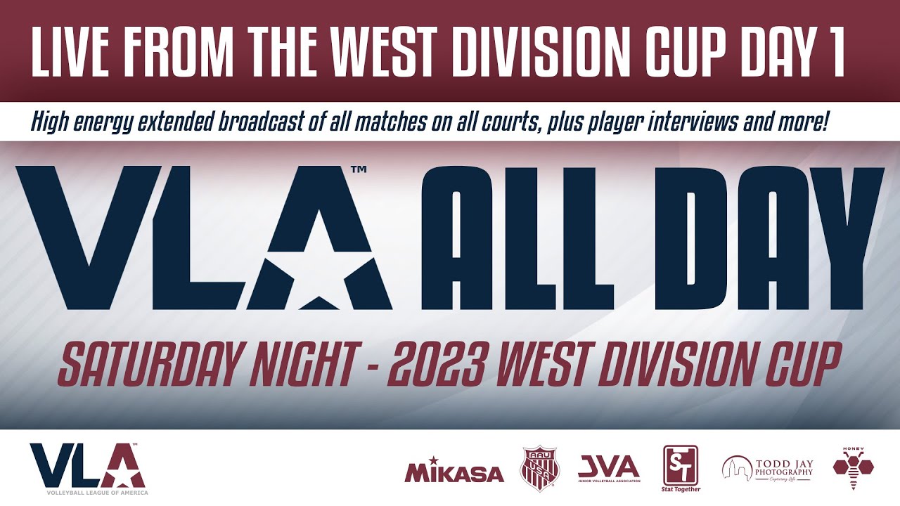 VLA ALL DAY | 2023 West Division Cup Day 1 Night Session - YouTube