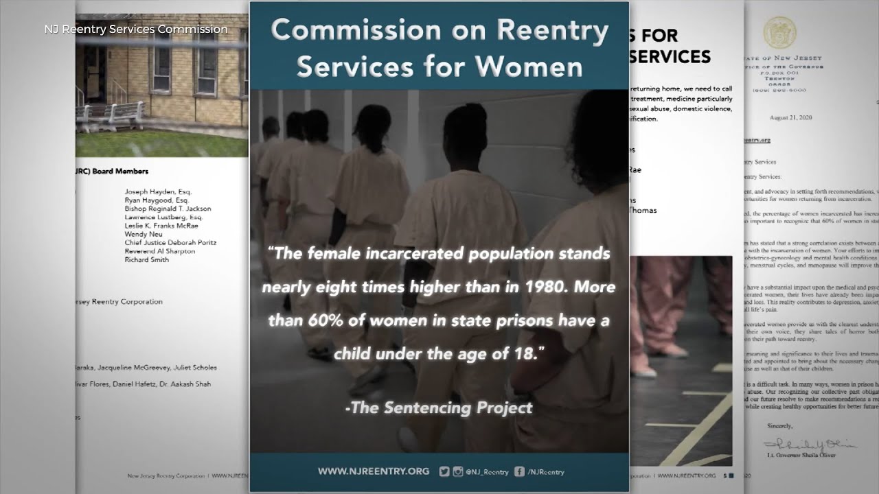 Commission recommends steps to improve reentry for women - YouTube