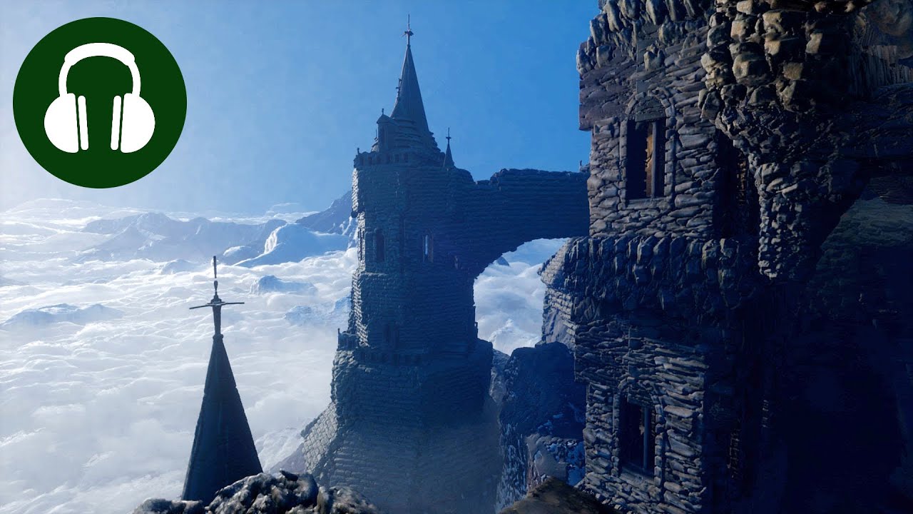 Chilling In Your MEDIEVAL CASTLE In The Mountains 🎧 Relaxing DREAMS ...