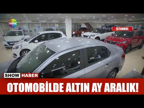 Otomobilde altın ay Aralık!