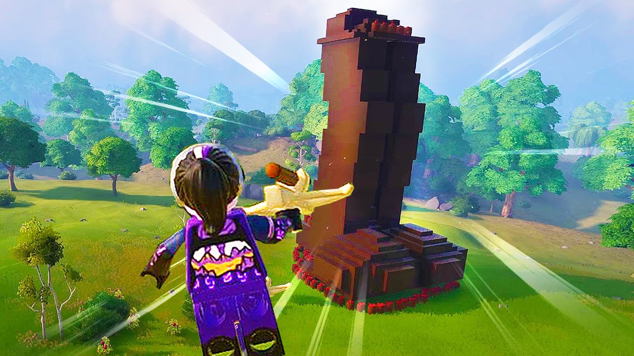 this is what the 'Fortnite LEGO' physics is made for: - YouTube