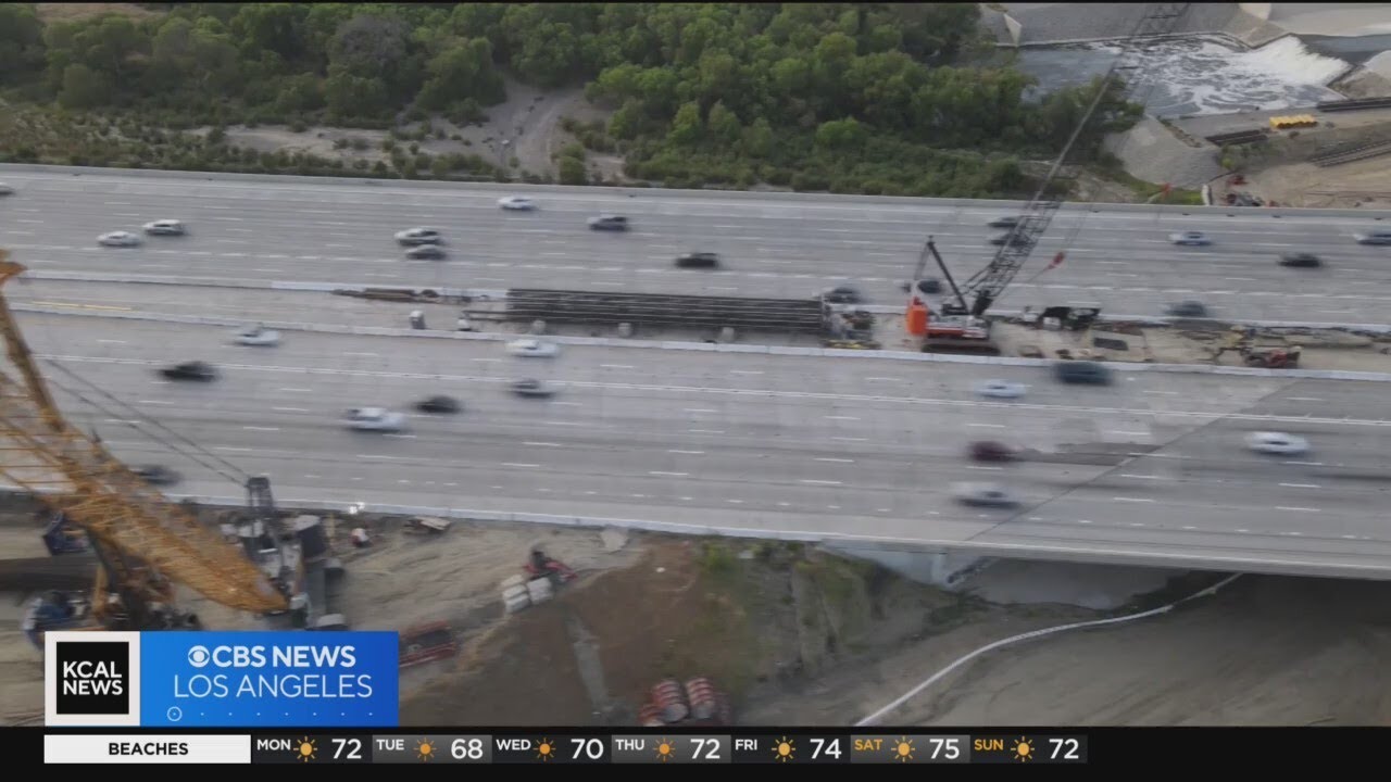 91 Freeway closed nightly to start construction on new interchange ...