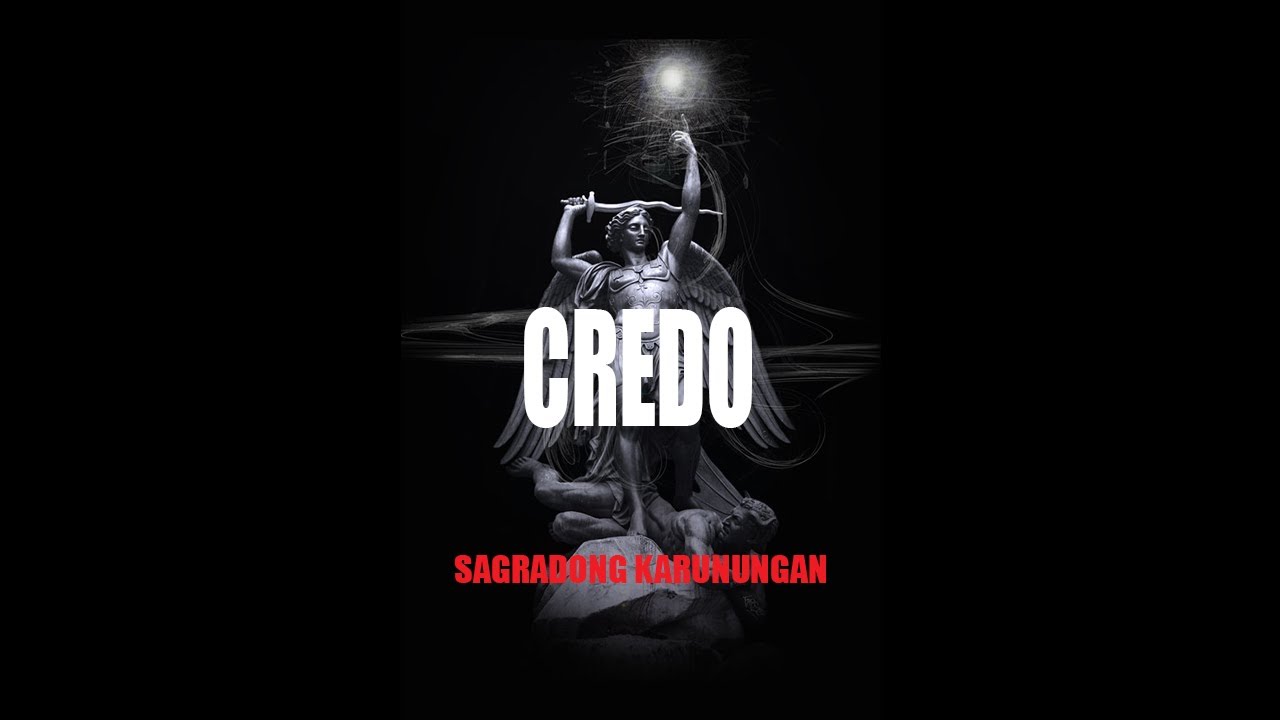 CREDO - Latin Prayer also known as Apostle's Creed - YouTube