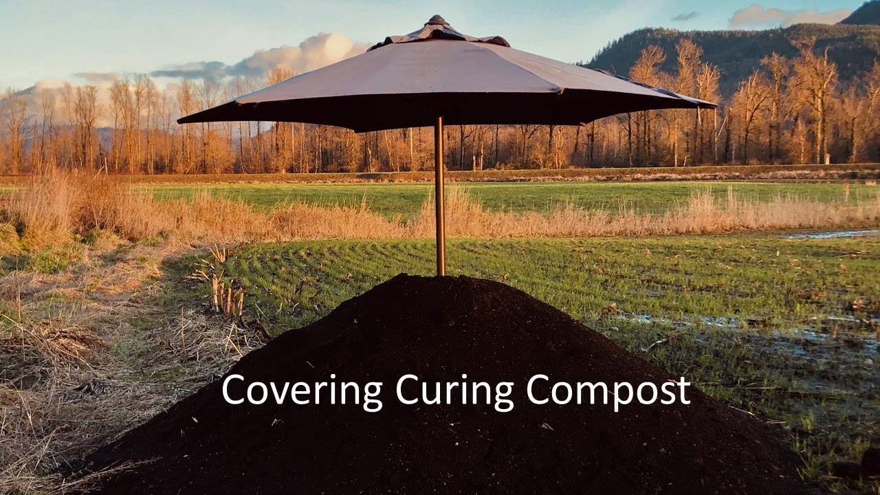 Covering Curing Compost - YouTube