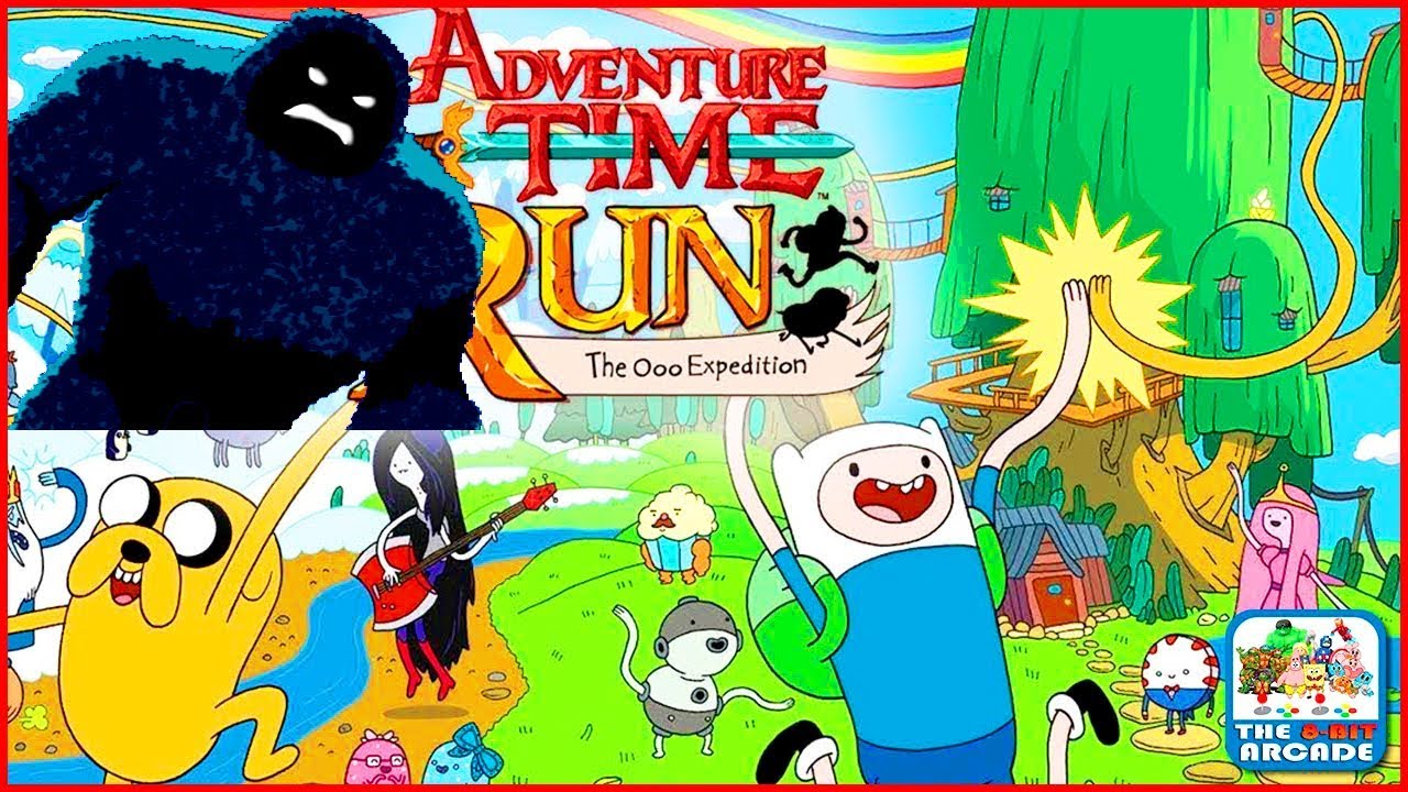 Время приключений adventure time run игра про Фина и собачку Джейка от ...