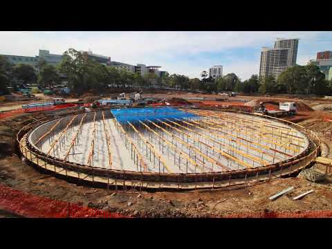 Process of Concrete Tank Build