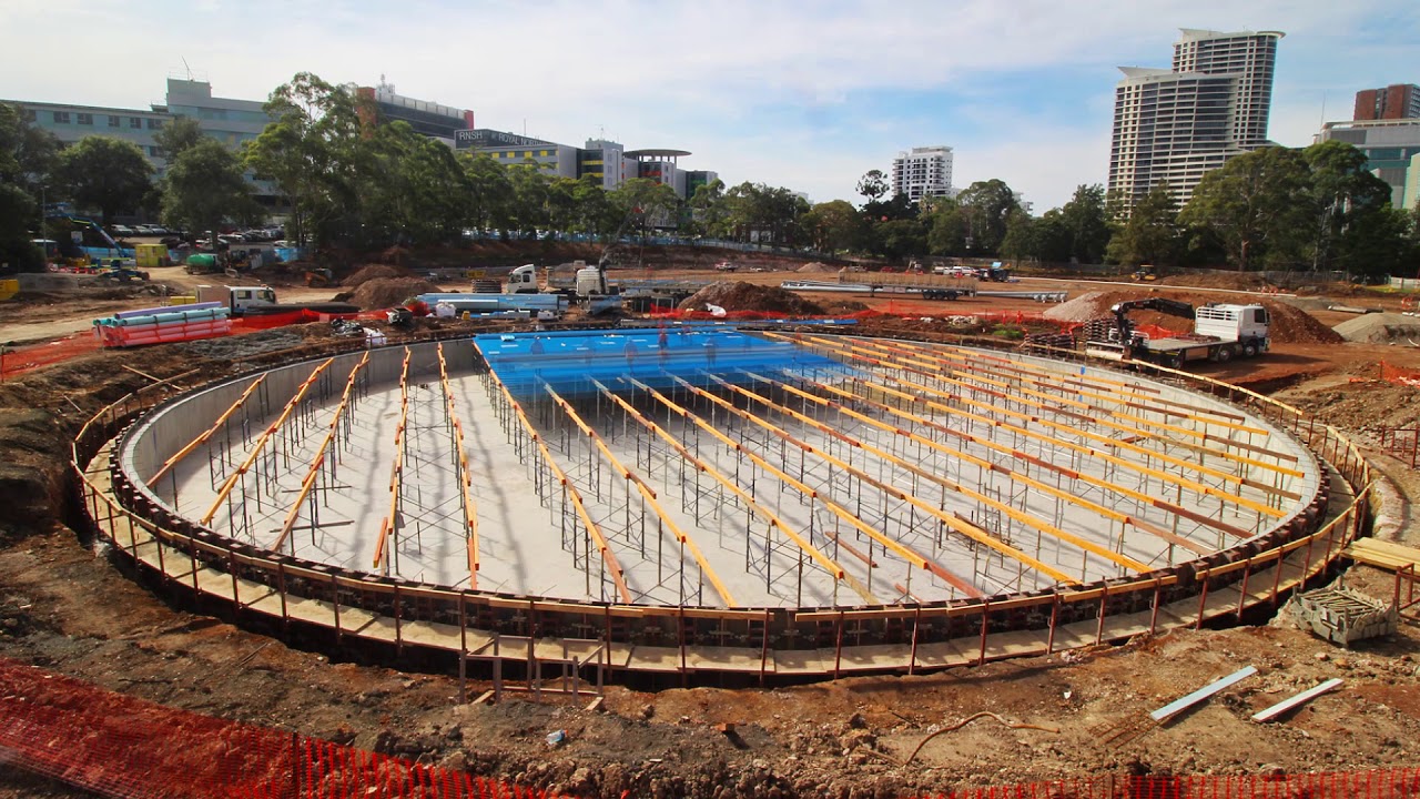 Process of Concrete Tank Build - YouTube