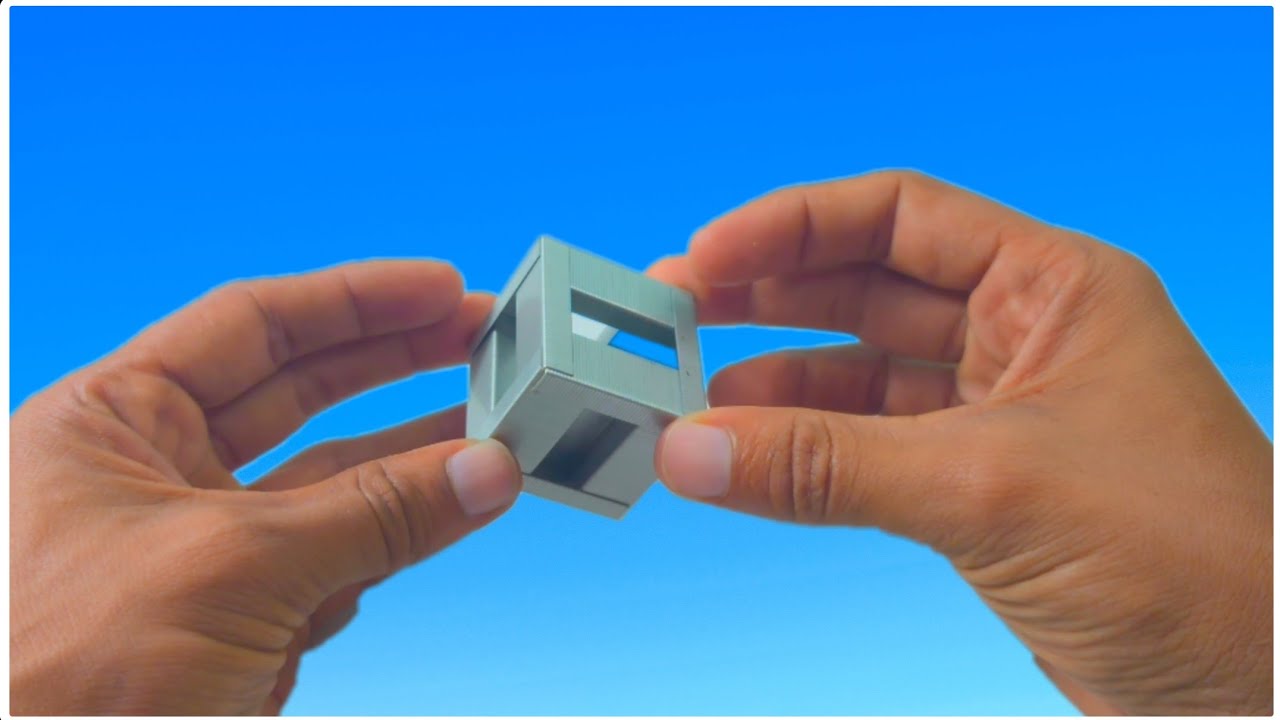 The cube | how to make stapler cube.. - YouTube