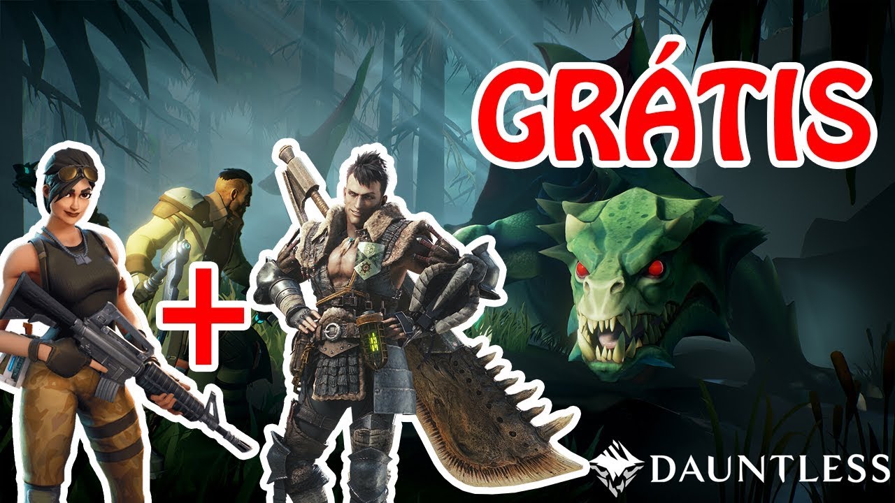 Dauntless (Fortnite + Monster Hunter) Paga Nada - YouTube