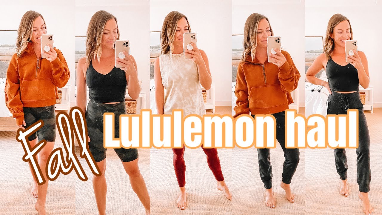 FALL LULULEMON HAUL 2021 | HUGE TRY-ON & REVIEW! - YouTube