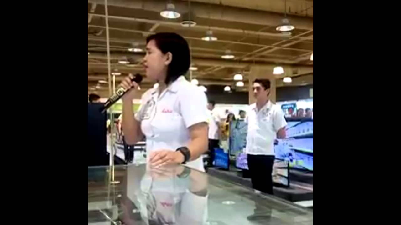 listen - sm sales lady version - YouTube