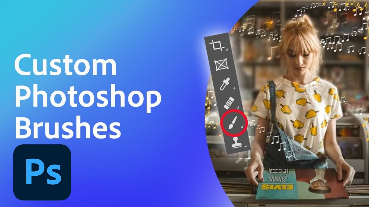 Fun Photoshop Tutorial: Create a Custom Brush with Music Notes | Adobe ...