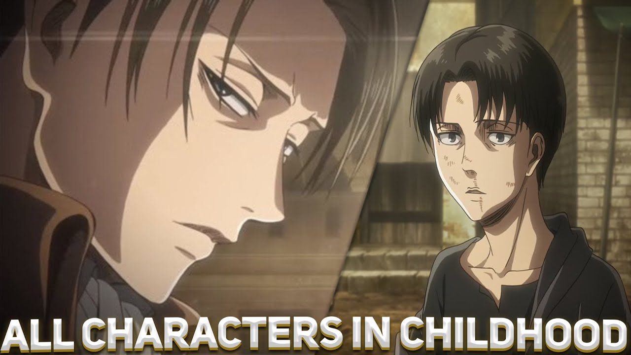 ALL Characters in Childhood - Attack On Titan 2020 - YouTube
