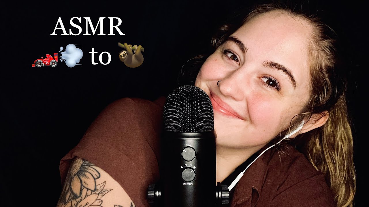 ASMR That Starts Super Fast and Ends Super Slow - YouTube