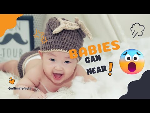 BABIES' HEARING FOR THE FIRST TIME || HOW YOUR BABY'S SENSE OF HEARING ...