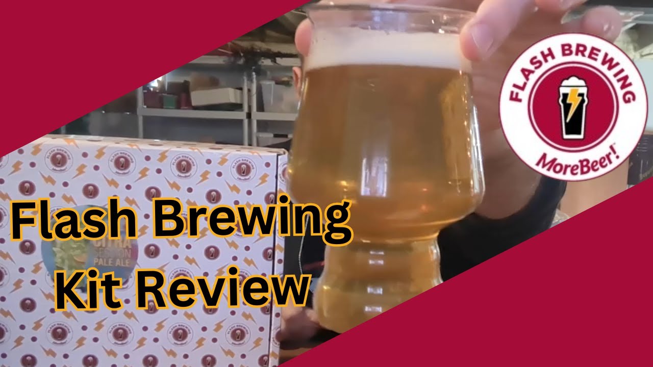 Flash Brewing Homebrew Kit Review - YouTube