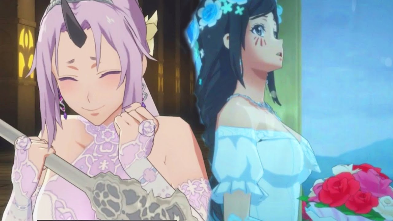 SLIME IM - Wedding Dress Shion & Shizu - YouTube