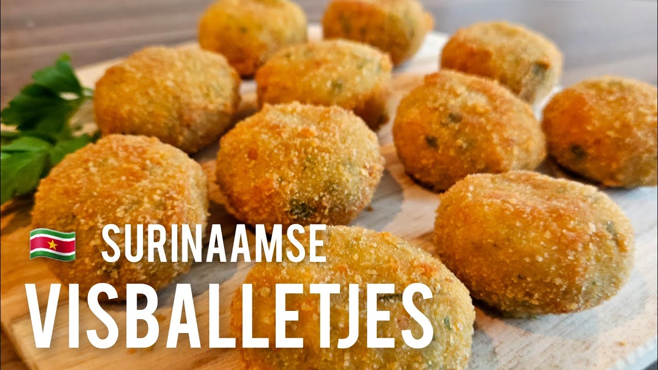 🇸🇷 Surinaamse visballetjes recept snack|Surinaamse fishballs recipe ...