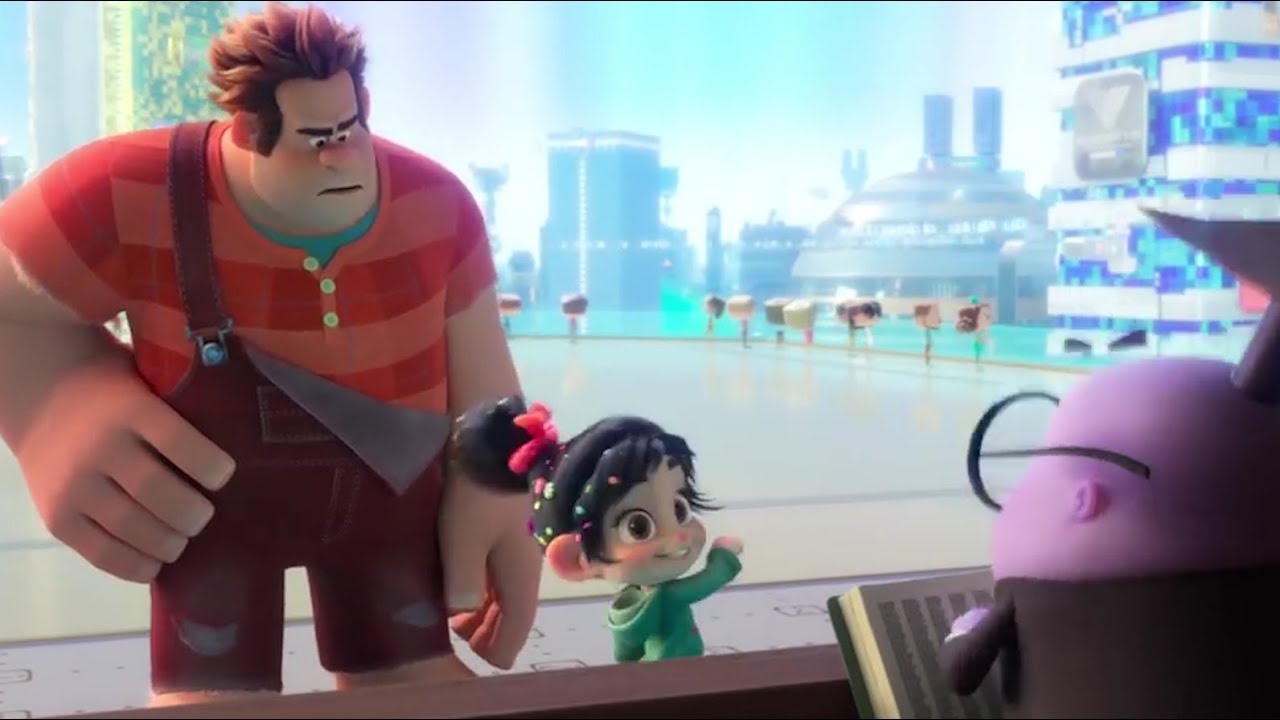 Ralph and Vanellope get taken to a website - YouTube