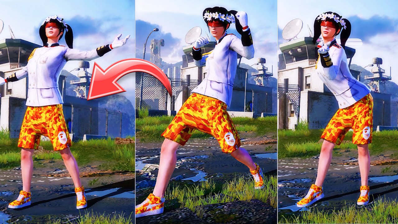 PUBG EMOTES PACK IN NEW LOBBY 🥵 || 4K QUALITY FREE EMOTES CLIPS FOR ...