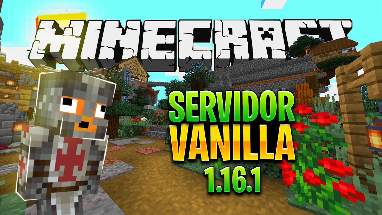 🔴NOVO Servidor SURVIVAL Vanilla - Minecraft 1.16.1 - YouTube
