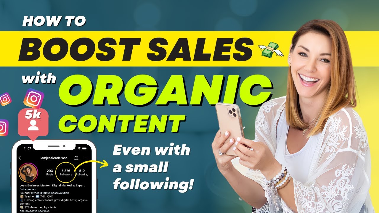 How to Boost Sales with Organic Social Media Content - Even with a ...