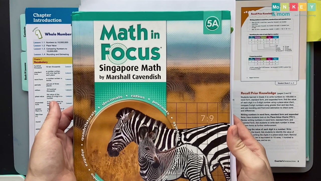 Math in Focus 5th grade 5A Teacher Edition - YouTube
