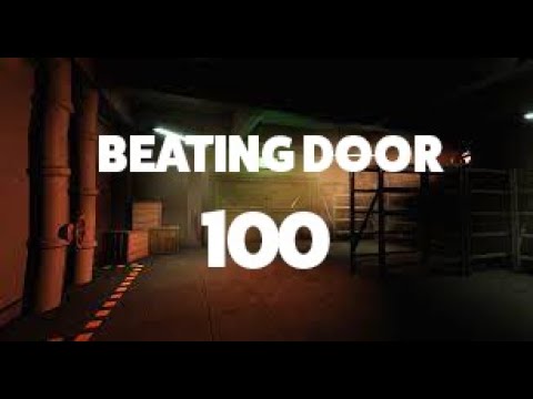 Beating Door 100 in Doors for the first time! - YouTube