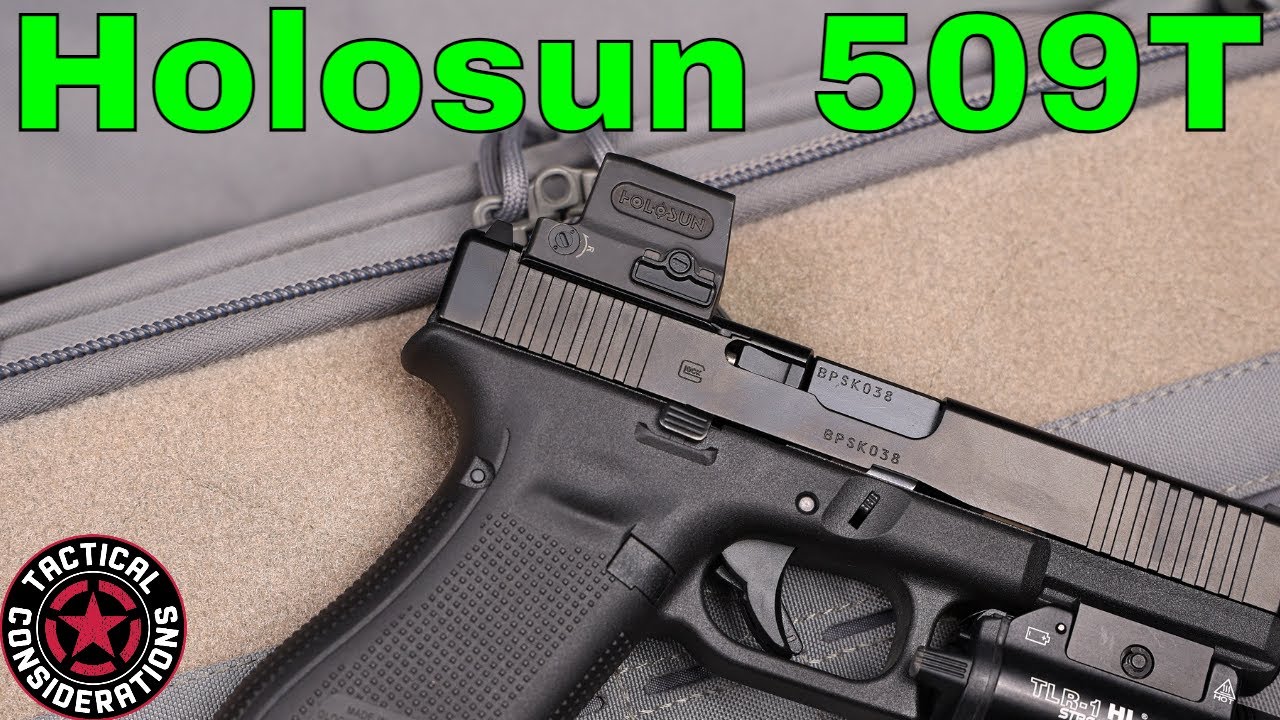 Holosun 509T Enclosed Red Dot Aimpoint ACRO Killer ? - YouTube