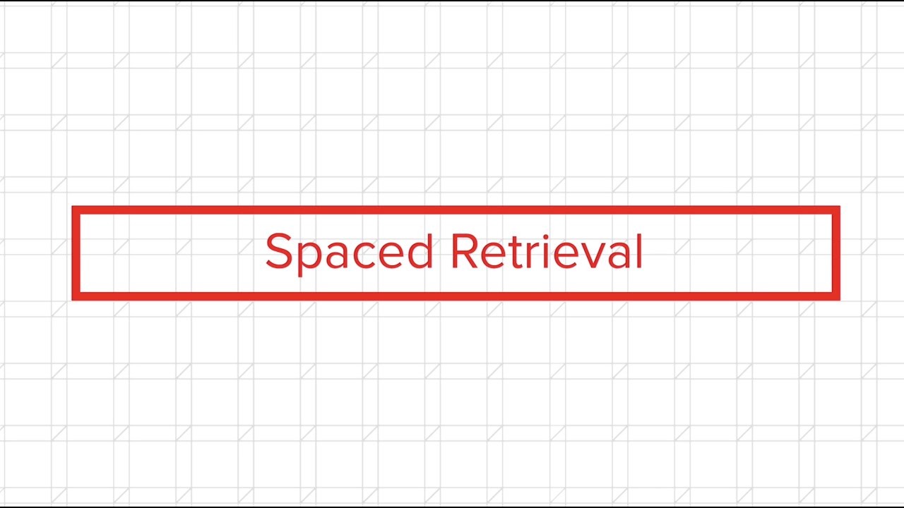 Teacher Tip: Spaced Retrieval - YouTube
