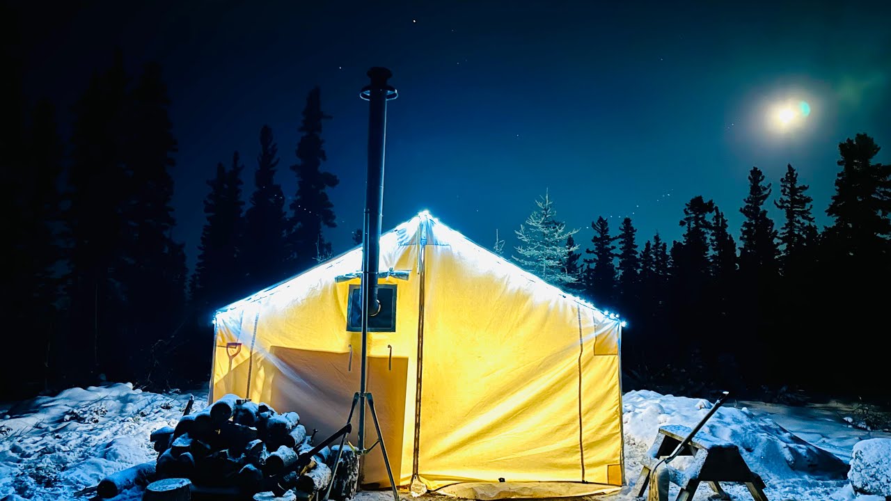 ESCAPE THE ORDINARY | Winter Tent Camping | - YouTube