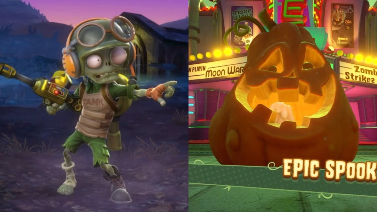 Tank Commander vs epic spooky squash - YouTube