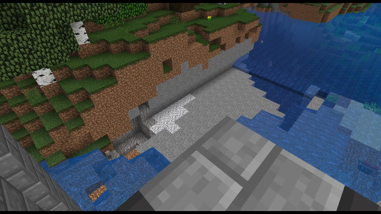 Survival Minecraft: Digging the Moat - YouTube