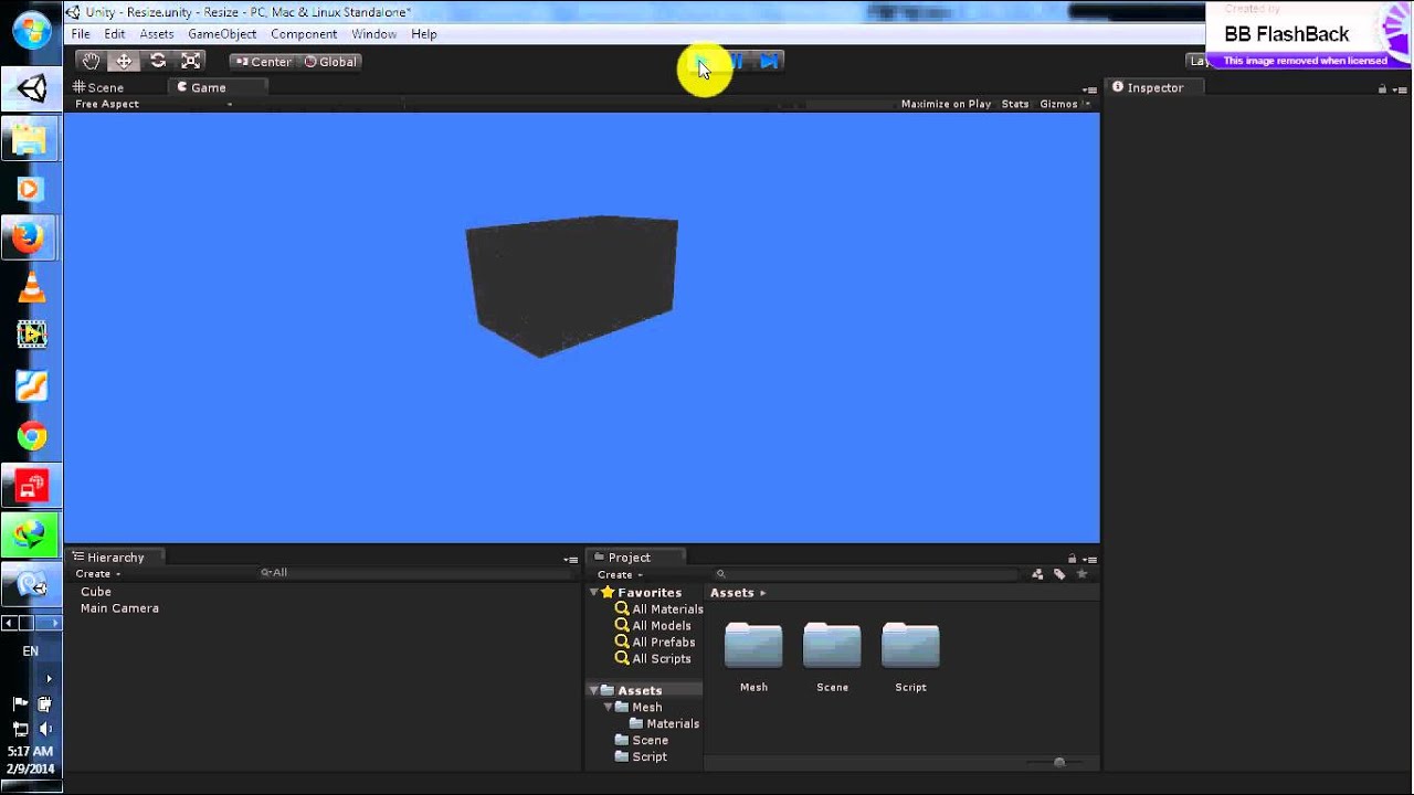 Chang Scale Using Keyboard in Unity3D - YouTube