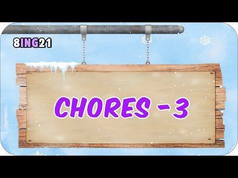 Chores - 3 📚 8. Sınıf İngilizce #2024LGS