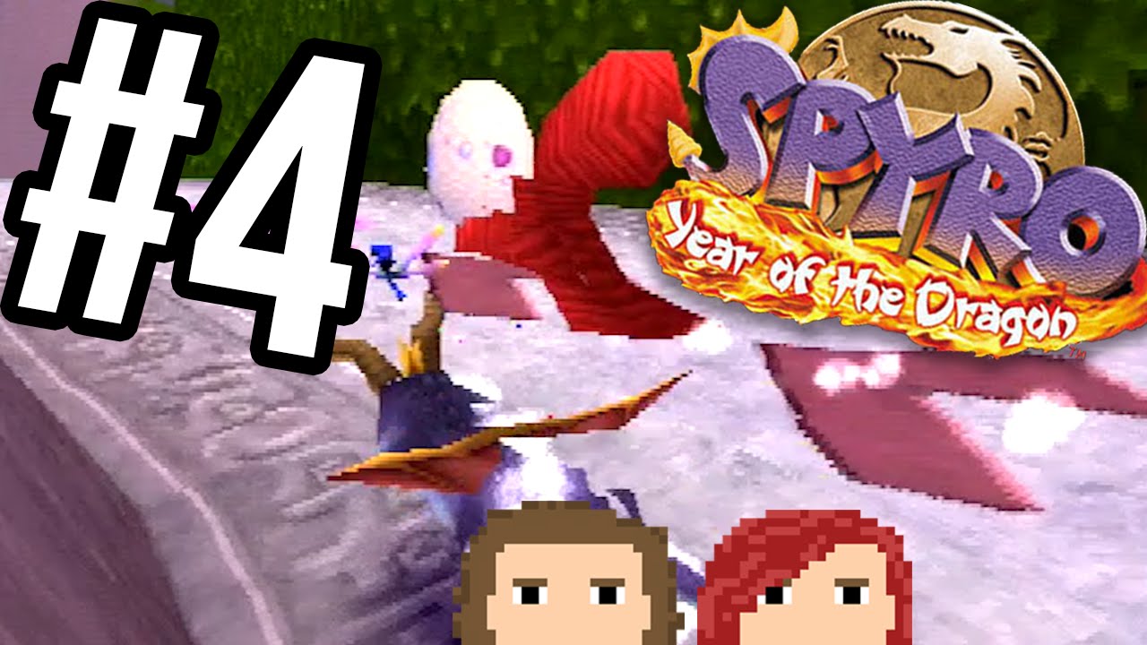 Spyro: Year of the Dragon - Molten Crater, The floor is Lava - Part 4 ...