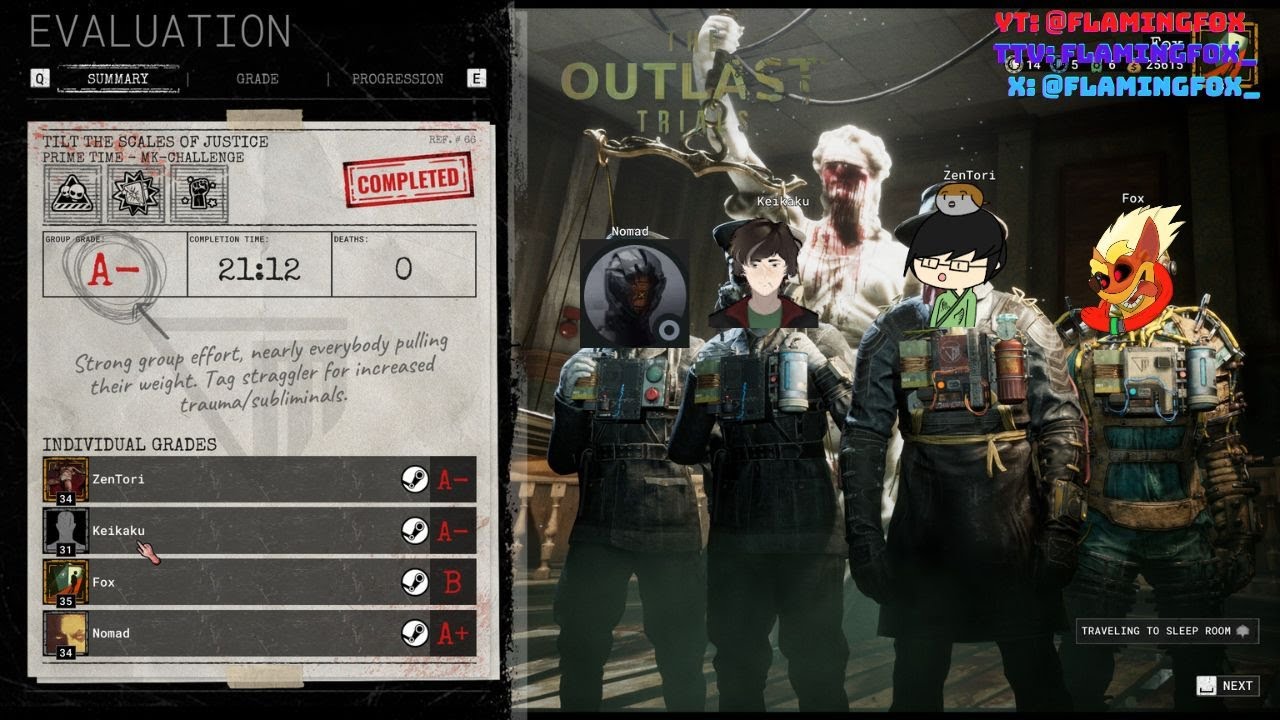 The Outlast Trials - Prime Time | MK-Challenge: Tilt The Scales Of ...